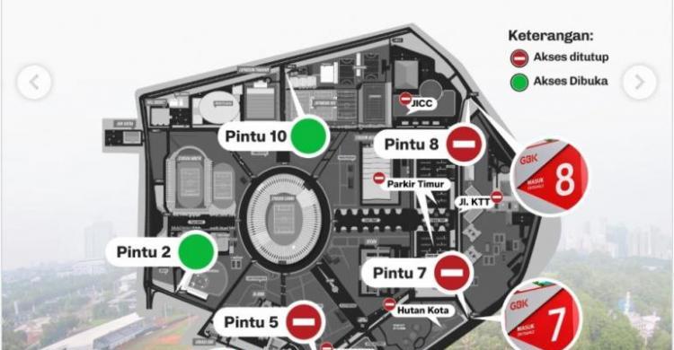 Pengosongan Lahan Hotel Sultan, Pintu 5, 7, dan 8 GBK Ditutup Kamis 18 ...
