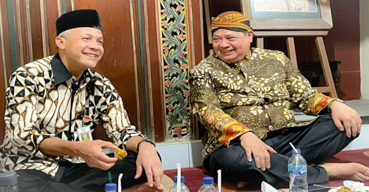 Emak-emak Jagokan Airlangga-Ganjar Maju Pilpres 2024