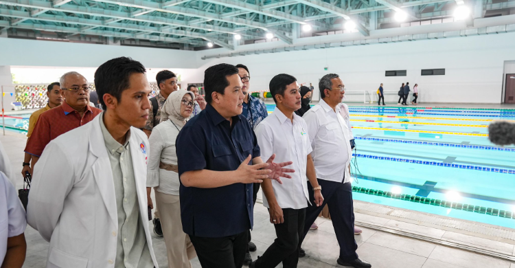 Erick Dan Dante Jalan Bareng Intip RSON Cibubur, Calon Rumah Sakit ...