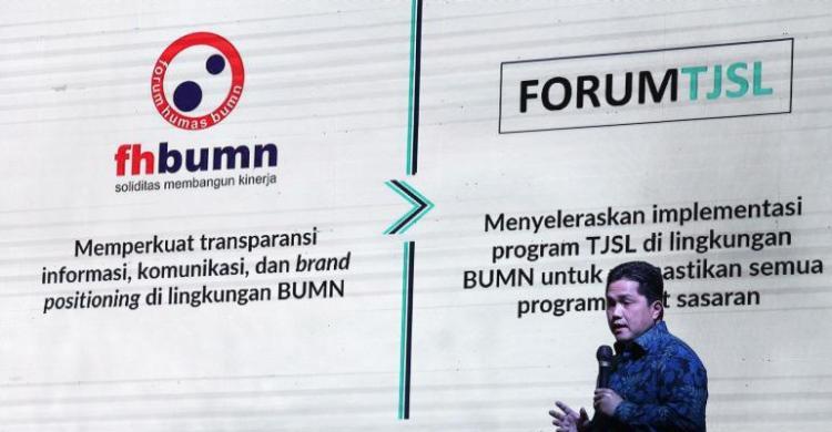 Erick Minta Program TJSL BUMN Fokus Ke Pendidikan, UKM, Dan Lingkungan ...