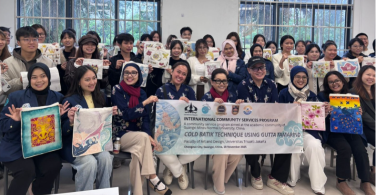 FSRD Trisakti Bawa Teknik Batik Kontemporer ke China