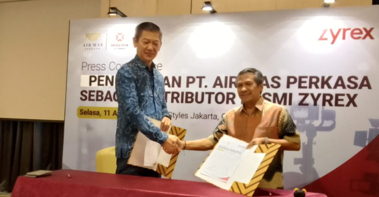 Gandeng Air Mas Perkasa, ZYRX Incar Penjualan Rp 1 Triliun Tahun Ini