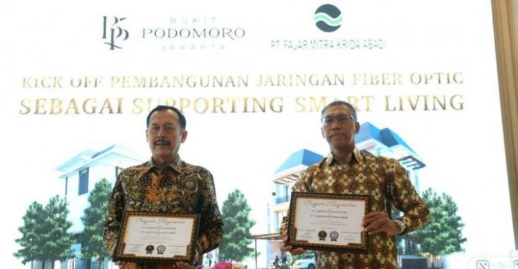 Gandeng Famika, Bukit Podomoro Jamin Kemudahan Akses Internet