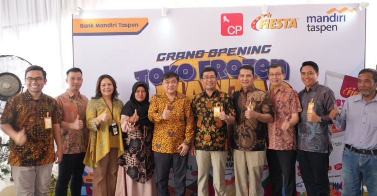 Gandeng Fiesta, Bank Mandiri Taspen Luncurkan Program Usaha Toko Frozen