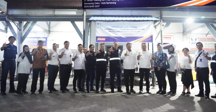 Gandeng Kalog, Distribusi Perikanan Lewat Kereta Meningkat Tajam