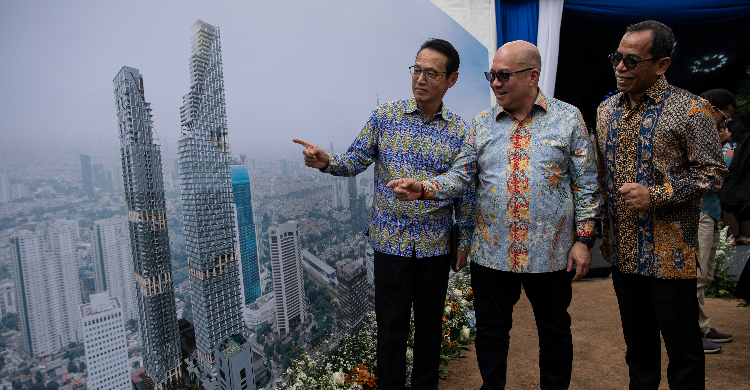 Gandeng Mitsubishi Estate TASPEN Bangun Gedung Tertinggi Di Jakarta