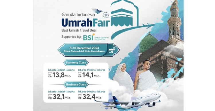 Garuda Gelar GUTF 2023, Targetkan Transaksi Paket Perjalanan Umrah Rp 100 M