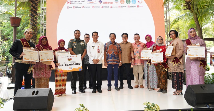 Gelar Festival UMKM 2023, Sinar Mas Kerek Daya Saing Usaha Kecil