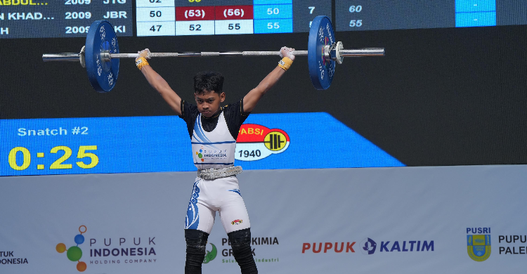 Gelar Kejurnas Angkat Besi, Pupuk Indonesia Grup Dukung Regenerasi Lifter