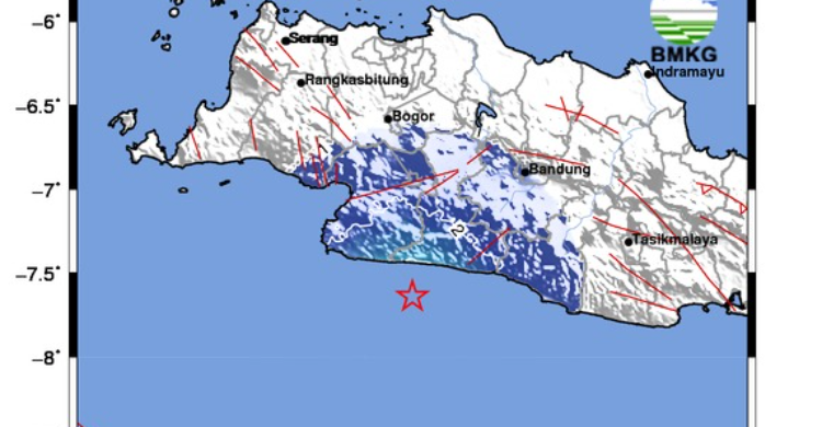 Gempa M 4,5 Guncang Sukabumi, Terasa Hingga Cianjur