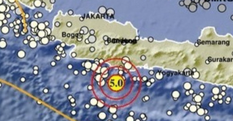 Gempa M5,0 Getarkan Garut, Tak Berpotensi Tsunami