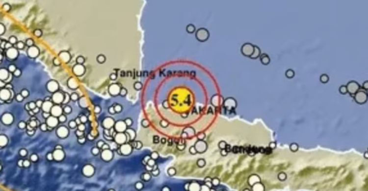Gempa M5,4 Getarkan Kepulauan Seribu, Tidak Berpotensi Tsunami