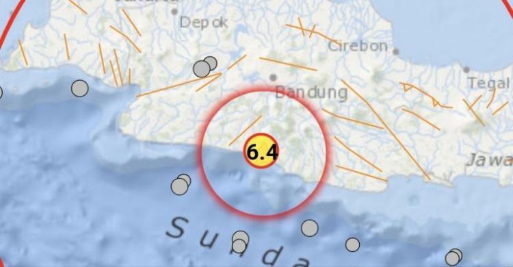 Gempa M6,4 Guncang Garut, Tidak Berpotensi Tsunami