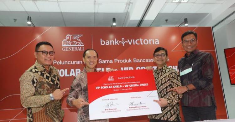 Generali Indonesia Kolaborasi Bank Victoria Luncurkan VIP Scholar Shield & VIP Cristal Shield