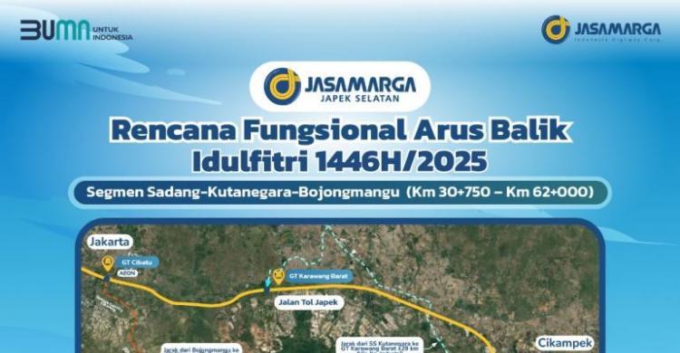 Arus Balik, Kendaraan Arah Jakarta Bakal Dialihkan Ke Tol Cisumdawu-Cipularang