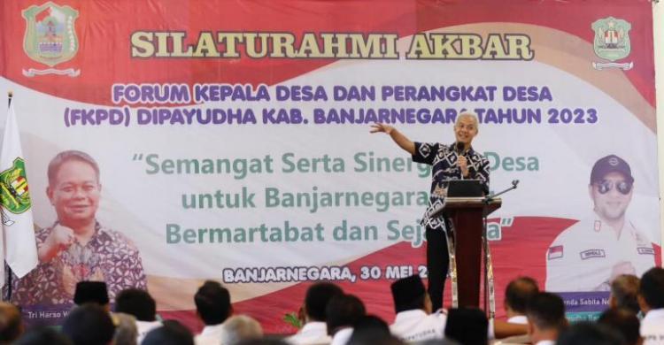 Ganjar Dorong Kades Genjot Penurunan Stunting, Kemiskinan Ekstrem Dan Optimali