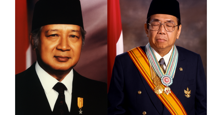 Mayoritas Dukung Pak Harto dan Gus Dur Pahlawan Nasional