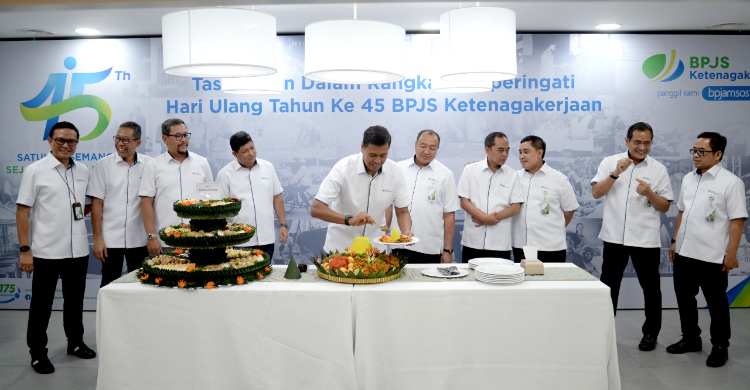 HUT Ke-45, BPJS Ketenagakerjaan Satukan Semangat Sejahterakan Pekerja