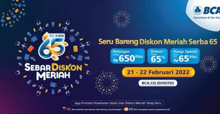 HUT Ke-65, BCA Hadirkan Program Spesial
