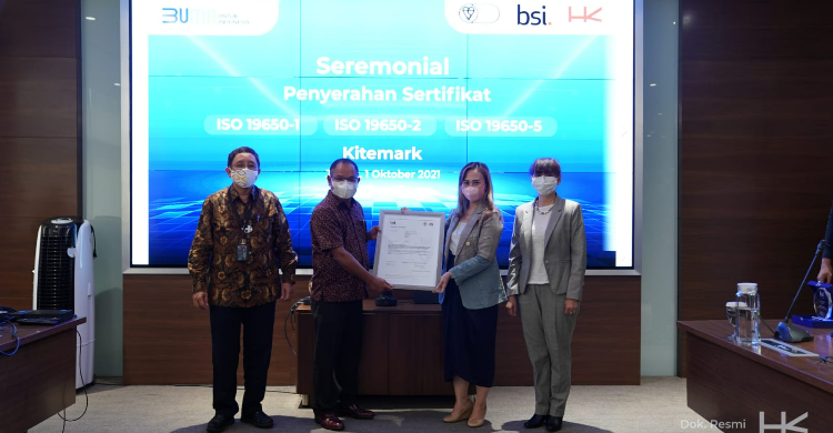 Hutama Karya Kantongi Sertifikasi ISO Kitemark