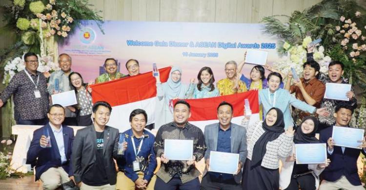 Indonesia Dominasi ASEAN Digital Award 2025 Dengan 9 Penghargaan