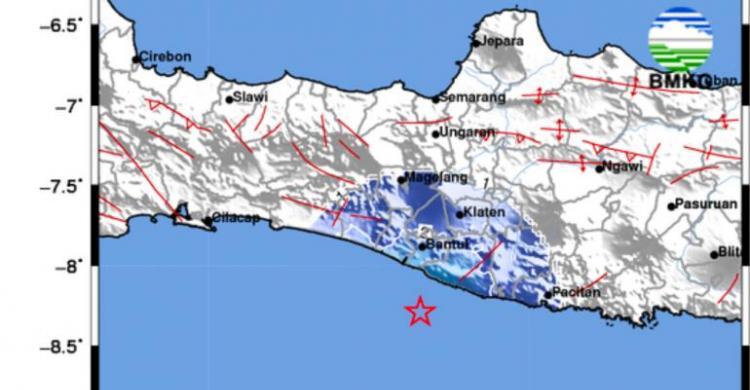 Info BMKG: Gempa Hari Ini Magnitudo 4,4 Di Bantul DIY Akibat Sesar Aktif