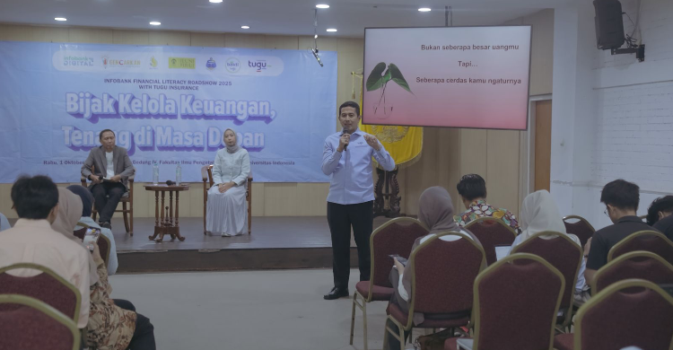 Infobank Digital Gaet Tugu Insurance Gelar Literasi Keuangan Di UI