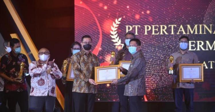 Integrated Terminal Makassar PT Pertamina Raih Penghargaan Padmamitra Award 2020