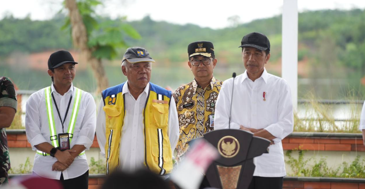 Jokowi Resmikan Bendungan Sepaku Semoi, Akmal Malik: Suplai Kebutuhan Air IKN
