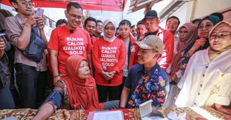 Kaesang Turun Gunung Menangkan Arfi-Yena Di Pilwakot Bandung