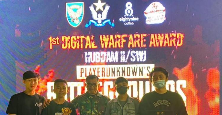 Kahubdam II/Swj Gencarkan Bela Negara Pada Milenial Melalui Game PUBG