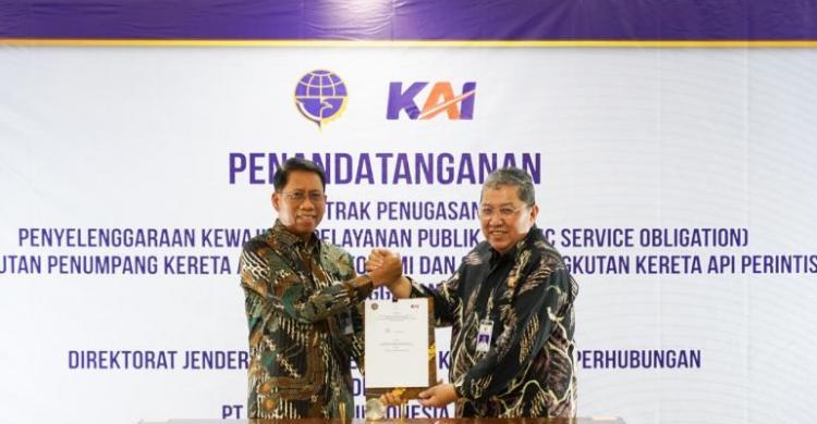 KAI Diguyur Kemenhub Rp 2,6 T Untuk PSO Dan Subsidi