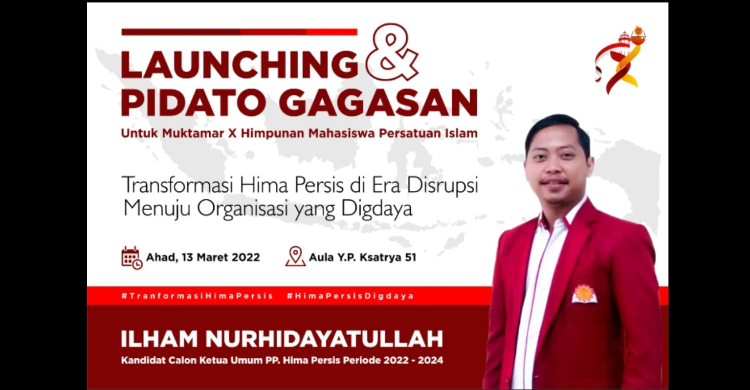 Kandidat Calon Ketua PP Hima Persis Gelar Launching Dan Pidato Gagasan