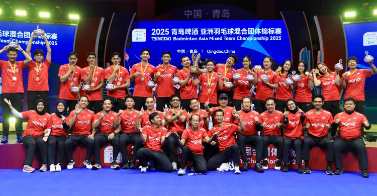 Kejuaraan Bulutangkis Beregu Campuran Asia 2025 Indonesia Ukir Sejarah