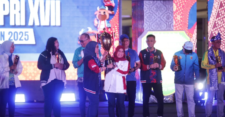 Kemenpora Juara Umum Pornas Korpri 2025