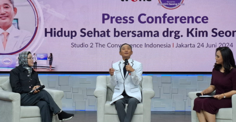 Kim Seong Seon, Dokter Gigi Asal Korsel Isi Program Hidup Sehat tvOne