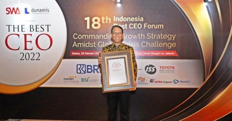 Kinerja KAI Meroket, Didiek Hartantyo Sabet The Best CEO 2022
