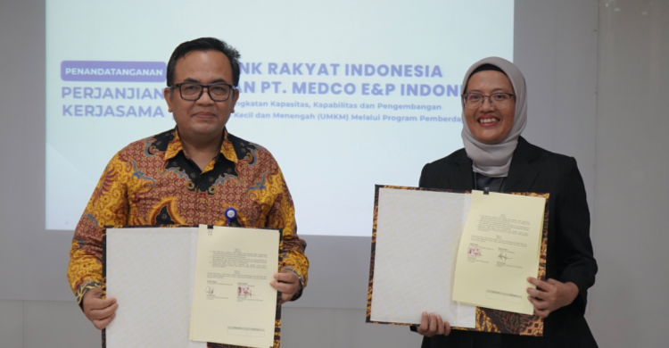 Kolaborasi BRI dan Medco E&P Dorong Program Pemberdayaan UMKM