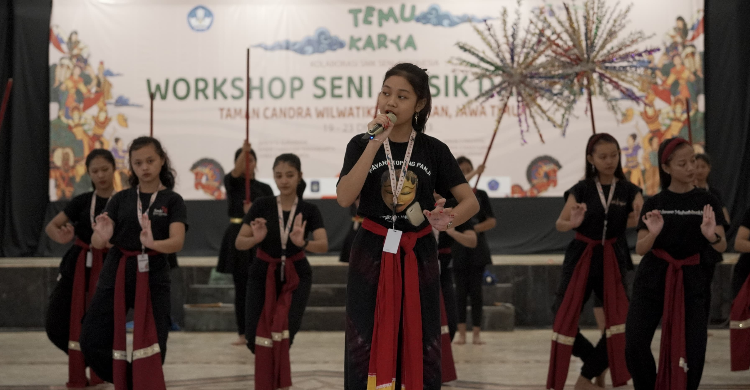 Kolaborasi Budaya Antar Gen Z, Kemendikbudristek Gelar Temu Karya SMK Seni