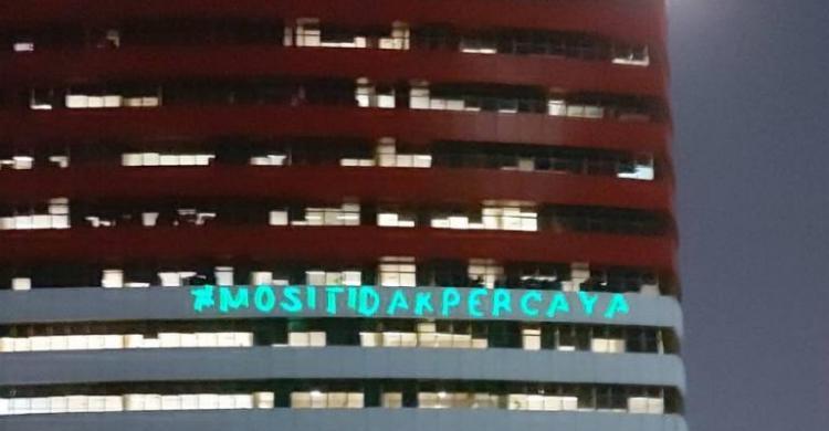 KPK Polisikan Penembak Laser Ke Gedung Merah Putih