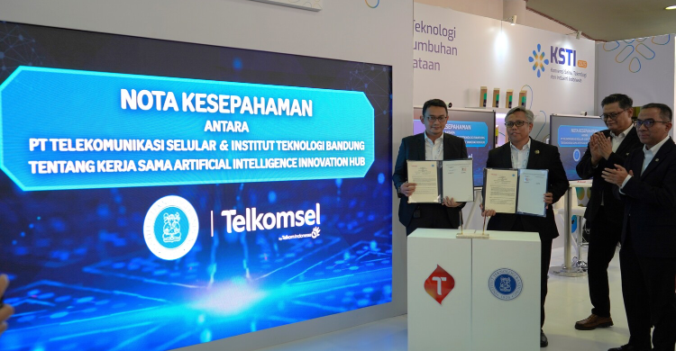 Perkuat Ekosistem Digital, Telkomsel Dan ITB Bangun AI Innovation Hub