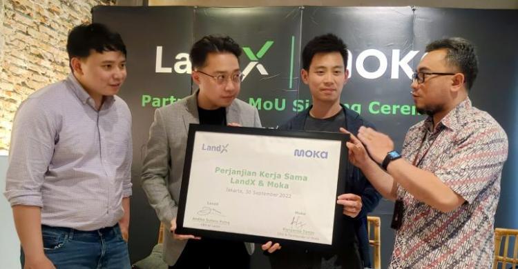 LandX Buka Akses Pembiayaan Bagi UMKM Mitra Moka Lewat Equity Crowdfunding