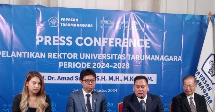 Lantik Rektor Baru, Untar Optimis Menuju World Class University