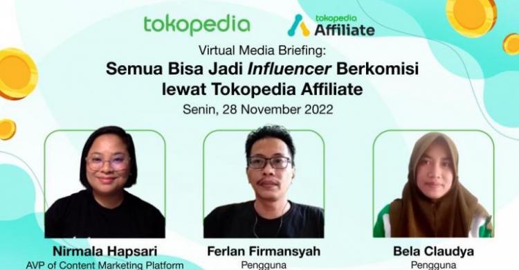 Lewat Program Tokopedia Affiliate, Genjot Bisnis UMKM