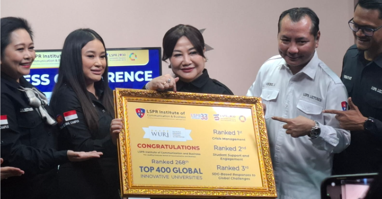 LSPR Raih Peringkat Pertama Dunia dalam Penanganan Krisis versi WURI 2025