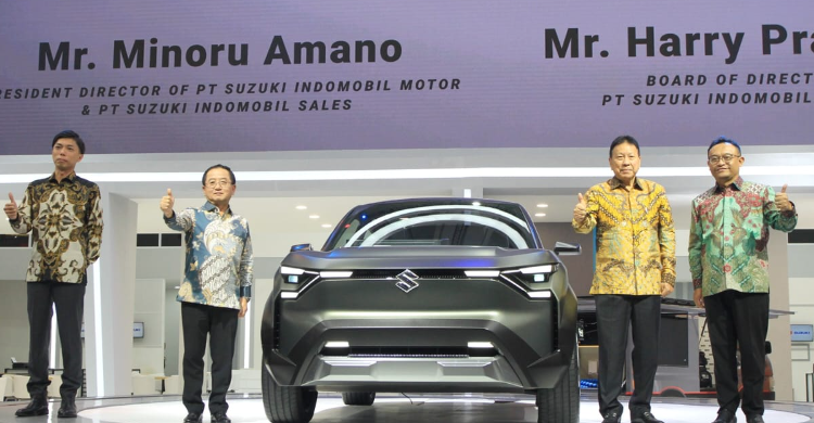 Mampu Onroad Dan Offroad, Suzuki Hadirkan Konsep Mobil Listrik eVX
