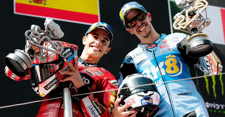 Marquez Bersaudara Berjaya Di MotoGP Spanyol Ducati Amankan Gelar Juara ...