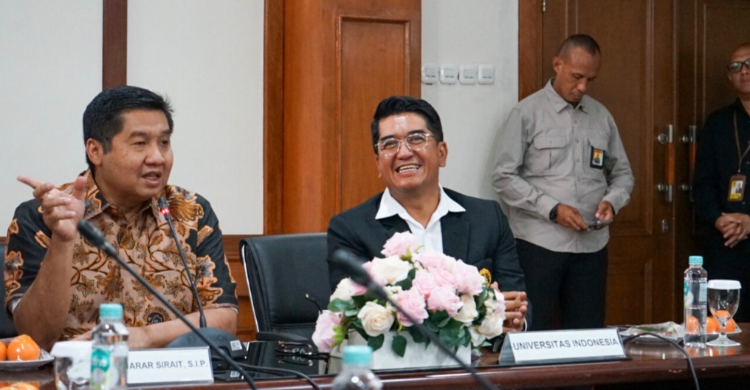 Maruarar Sirait Donasi Rp 5 M Ke UI, Dukung Mutu Pendidikan Dan Riset