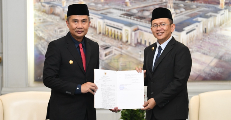 Mendagri Perpanjang Pj Bupati Bekasi Dani Ramdan