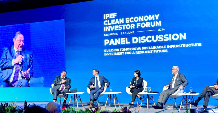 Menko Airlangga Tawarkan 21 Proyek Infrastruktur Hijau Di IPEF 2024 Singapura